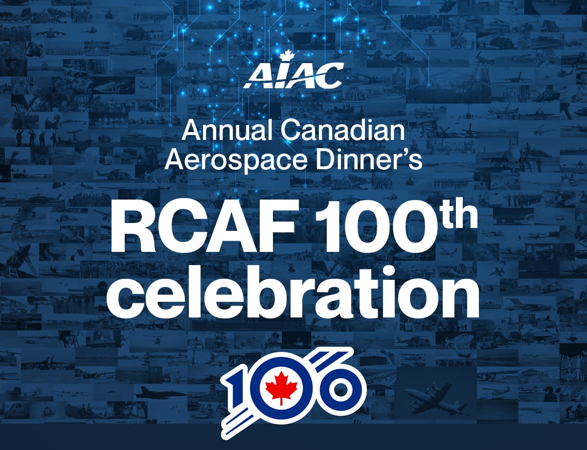 AIAC Salutes the RCAF's 100th Anniversary at Annual Industry Dinner - AIAC